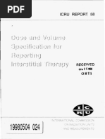 Icru 50 PDF | PDF | Radiation Therapy | Dosimetry