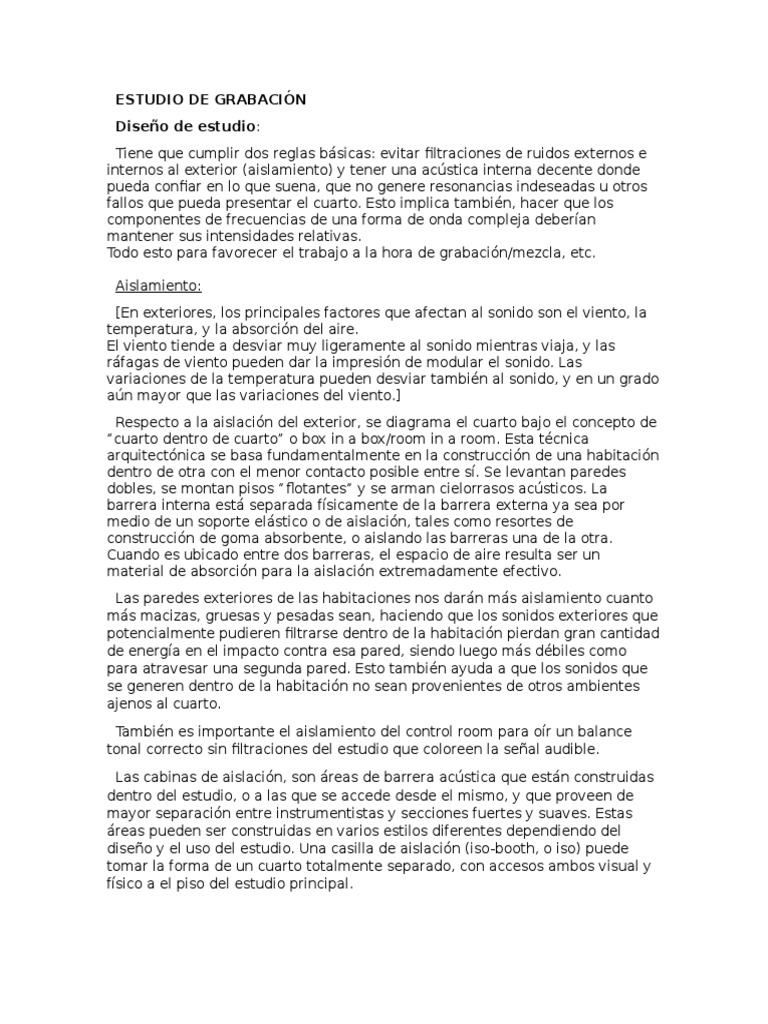 01 El Estudio Resumen Tecson | PDF | Sonido | Olas