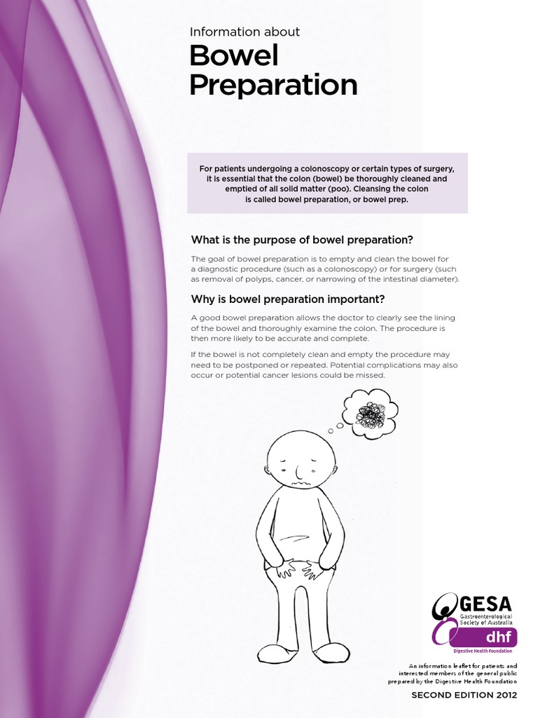 Bowel Prep | PDF | Colonoscopy | Clinical Medicine