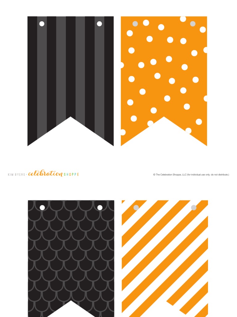 3-D Halloween Bat Banner With Kim Byers of The Celebration Shoppe | PDF ...