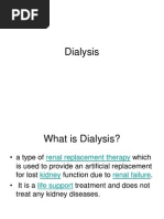 Essential Dialysis Terminology Guide | PDF | Hemodialysis | Dialysis