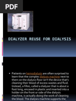 Dialyzer Reprocessing Flow Chart | PDF