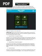Socrative Quiz Guide for Teachers | PDF | Software | Mobile Computers