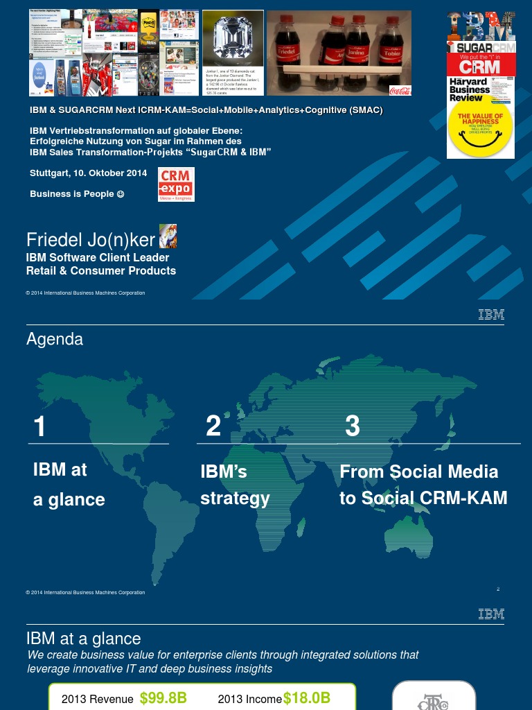 CRM-Expo 2014 Final Presentation | PDF | Ibm | Cloud Computing
