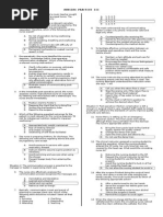 300item NLE Practice Exam With Answer Key | PDF | Blood Pressure | Nursing
