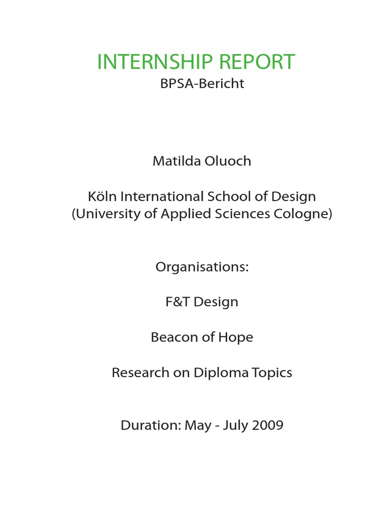 BPSA Bericht Kenia Design | PDF | Internship | Job Hunting BPSA Bericht Kenia Design | PDF | Internship | Job Hunting