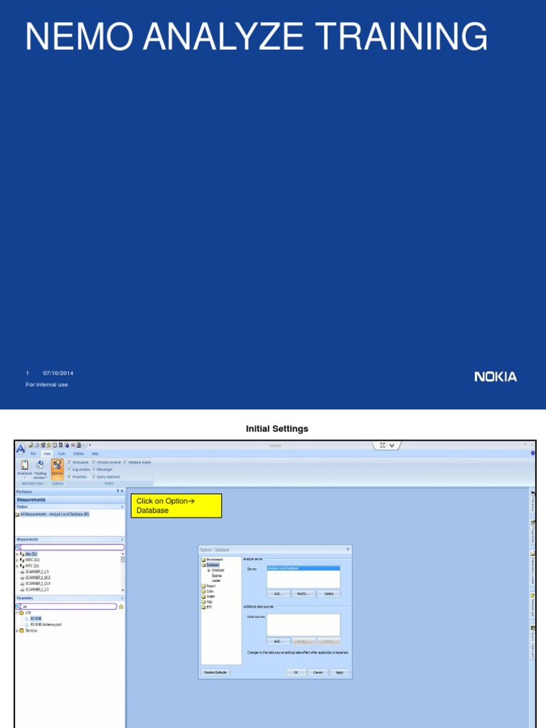 Nemo Analyzer Training - v2 | PDF | Microsoft Excel | Areas Of Computer ...