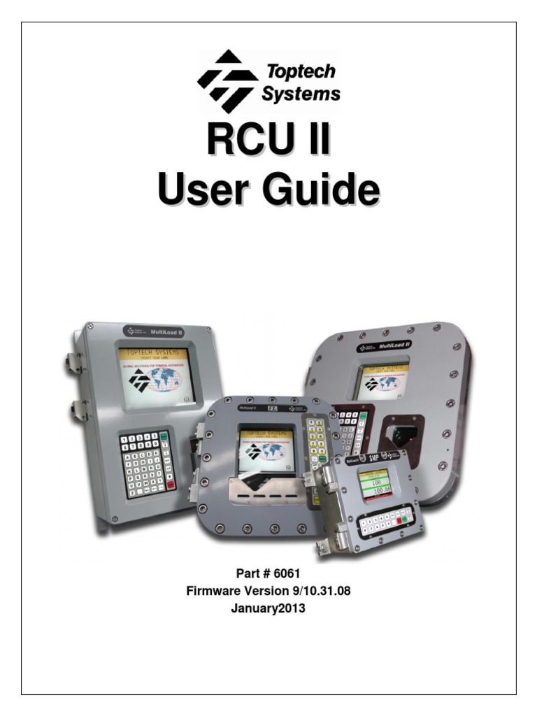 RCU II Users Guide FV 9 10 31 08 PDF | PDF | Ip Address | Port (Computer Networking)