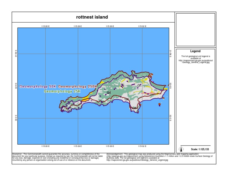 Rottnest Map Mrs Teague 2 | PDF