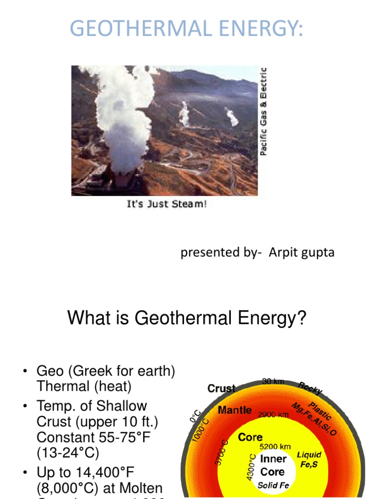 Geothermal Energy | PDF | Geothermal Energy | Steam