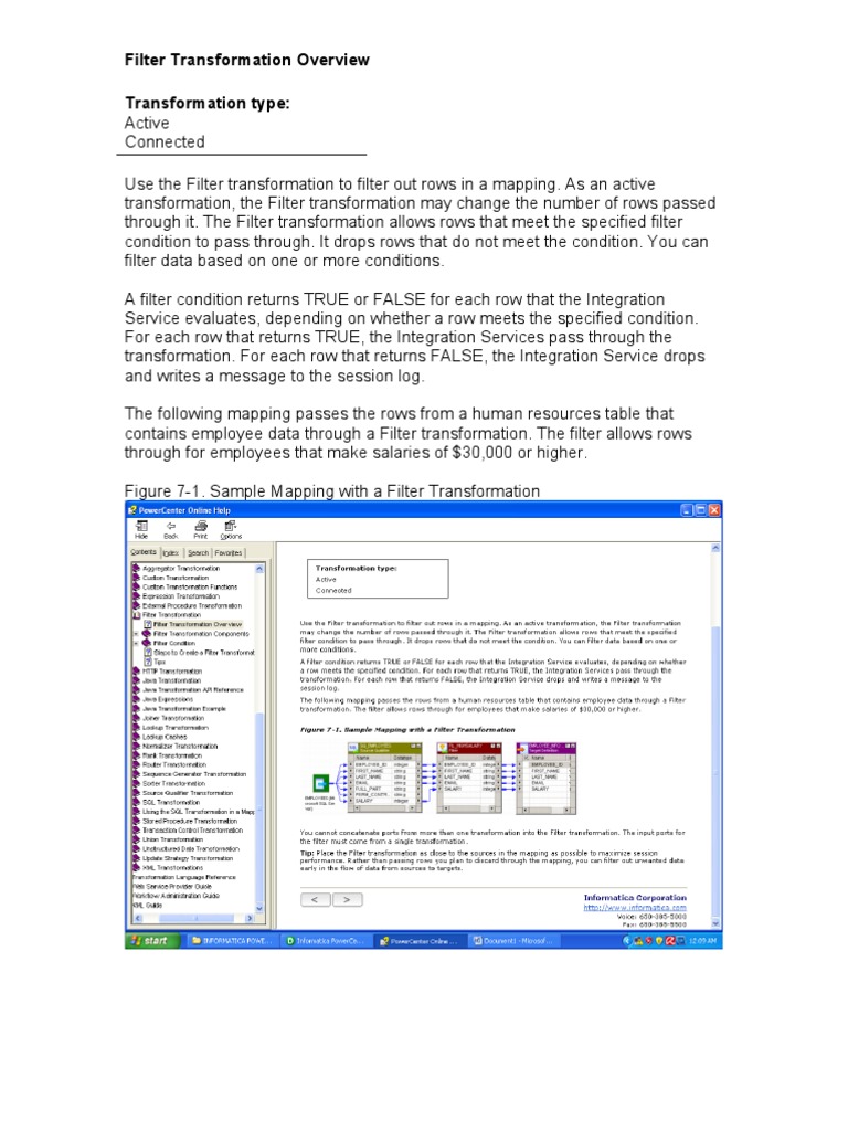 Filter Transformation Overview | PDF | Filter (Signal Processing ...