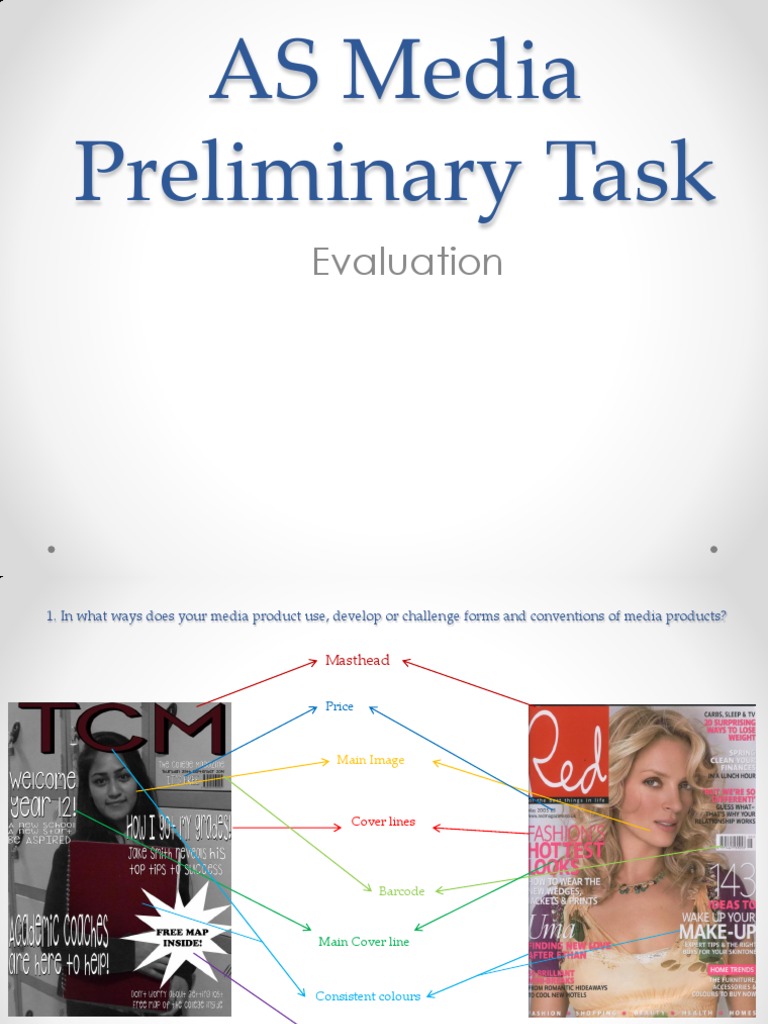 AS Media Preliminary Task: Evaluation | PDF | Microsoft Power Point | Computing