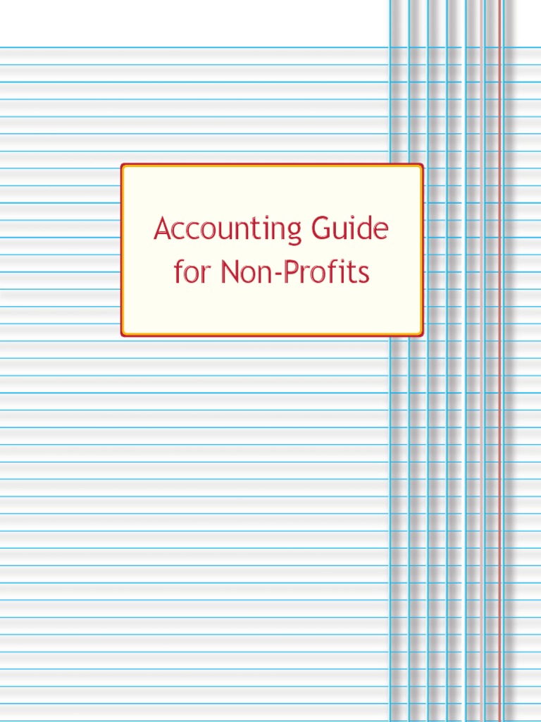Accounting Guide for Non-Profit Organization.pdf | Nonprofit ...