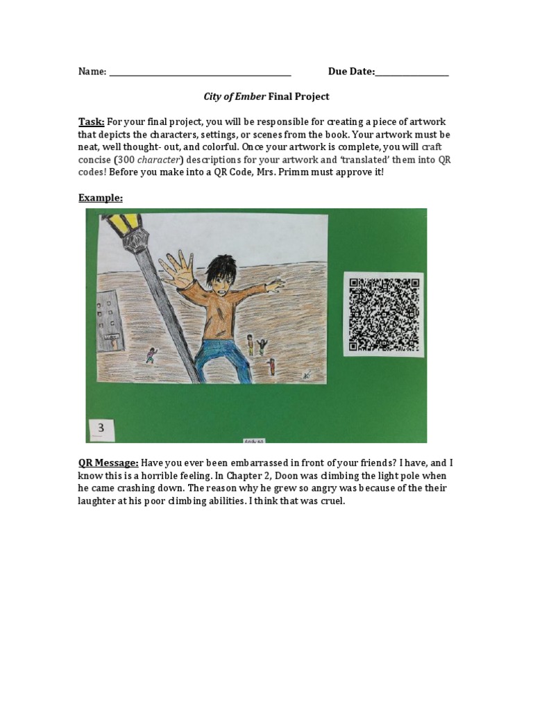 City of Ember Final Project | PDF