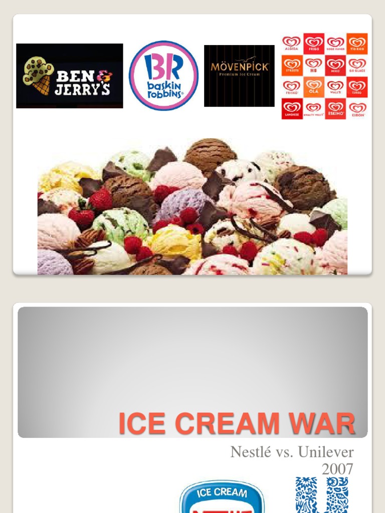 Ice-Cream War Presentation | PDF | Unilever | Nestlé