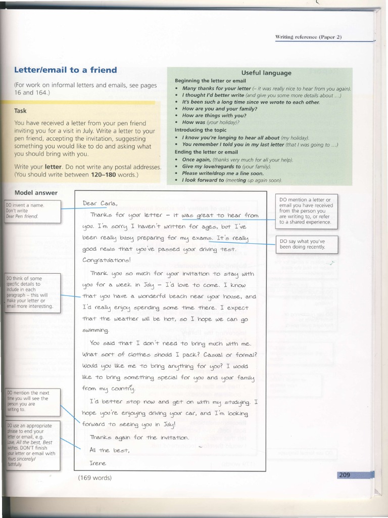 FCE Writing Tasks - Outlines and Advice PDF | PDF | Foreign Language ...