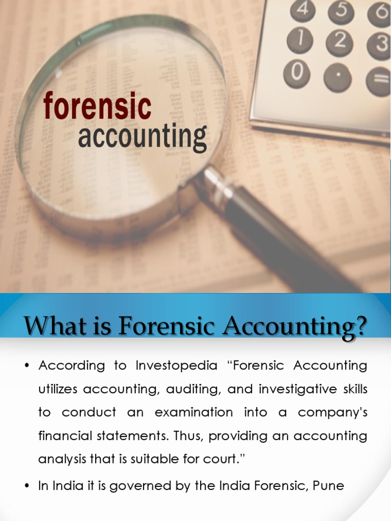 Forensic Accounting | PDF