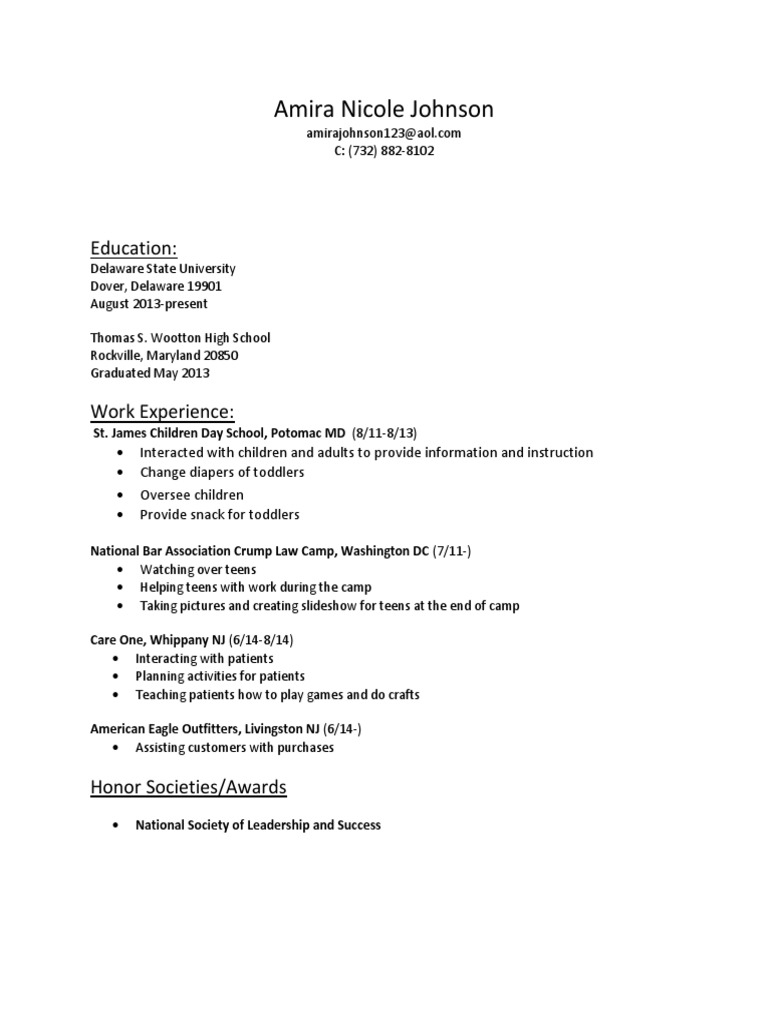 Johnson Resume | PDF