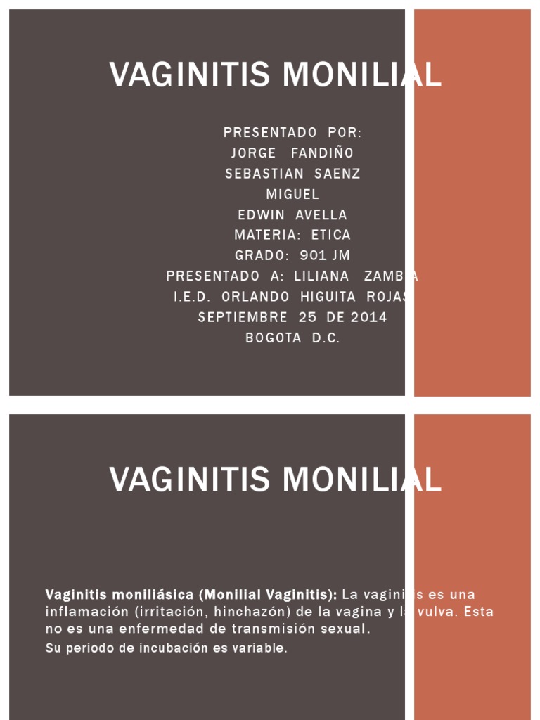 Vaginitis Monilial | PDF | Salud pública | Ginecología