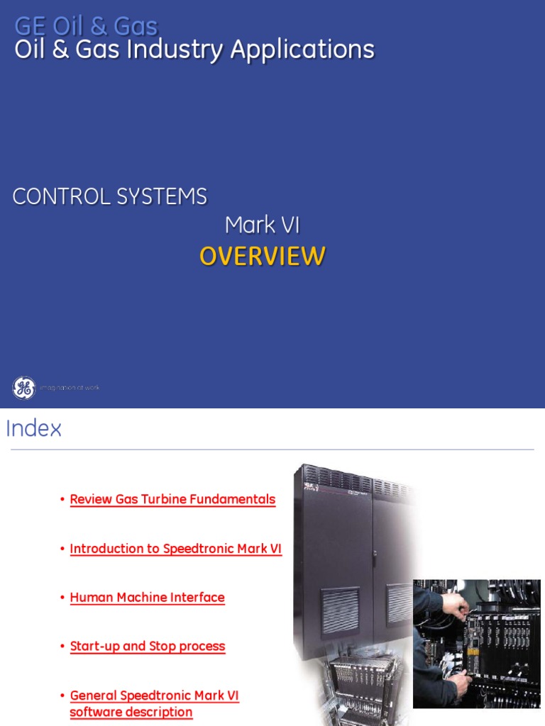 Speedtronic Mark VI Control Overview | PDF | Gas Turbine | Gas Compressor