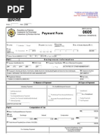 BIR Form 0605 Payment Guide | PDF | Taxes | Taxpayer