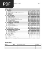 Functional Specification Document Template | PDF | Application Programming Interface ...