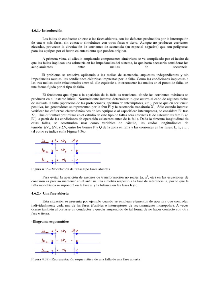 Fallas Simetricas | PDF | Energia electrica | Transformador