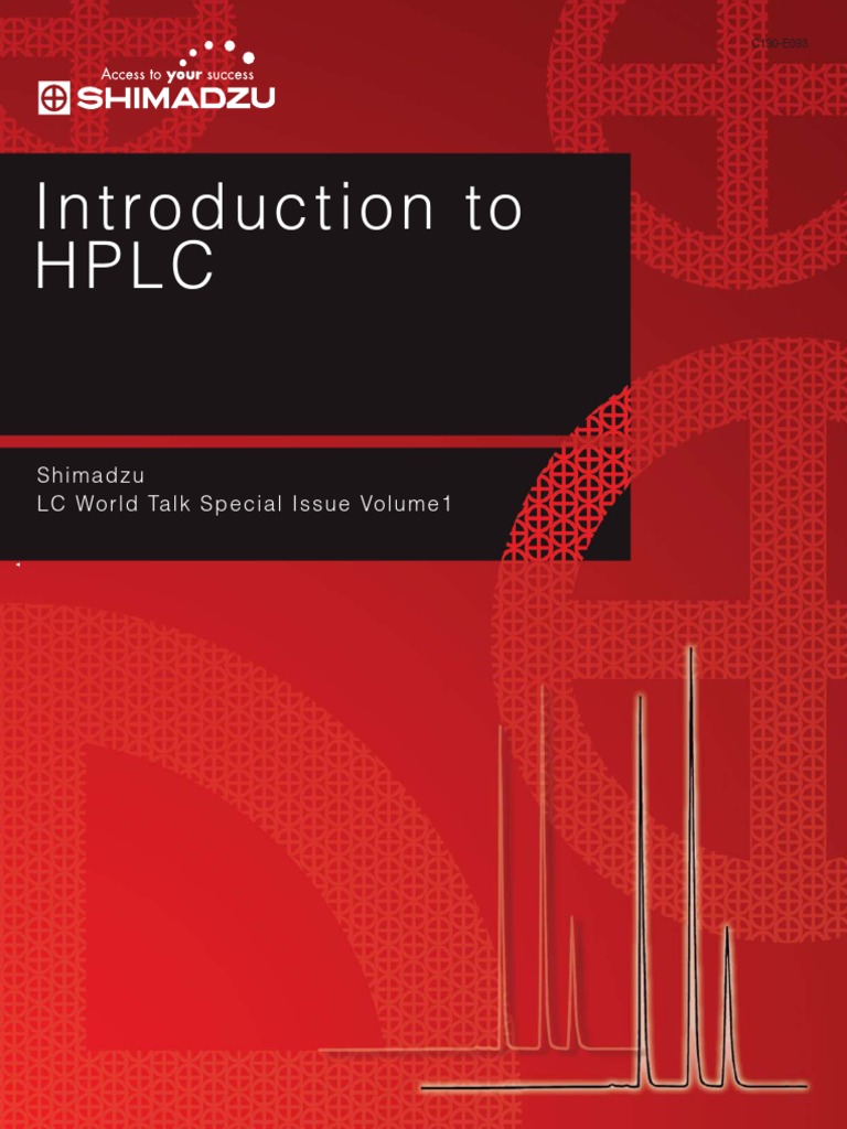 Shimadzu - Introduction To HPLC | High Performance Liquid ...