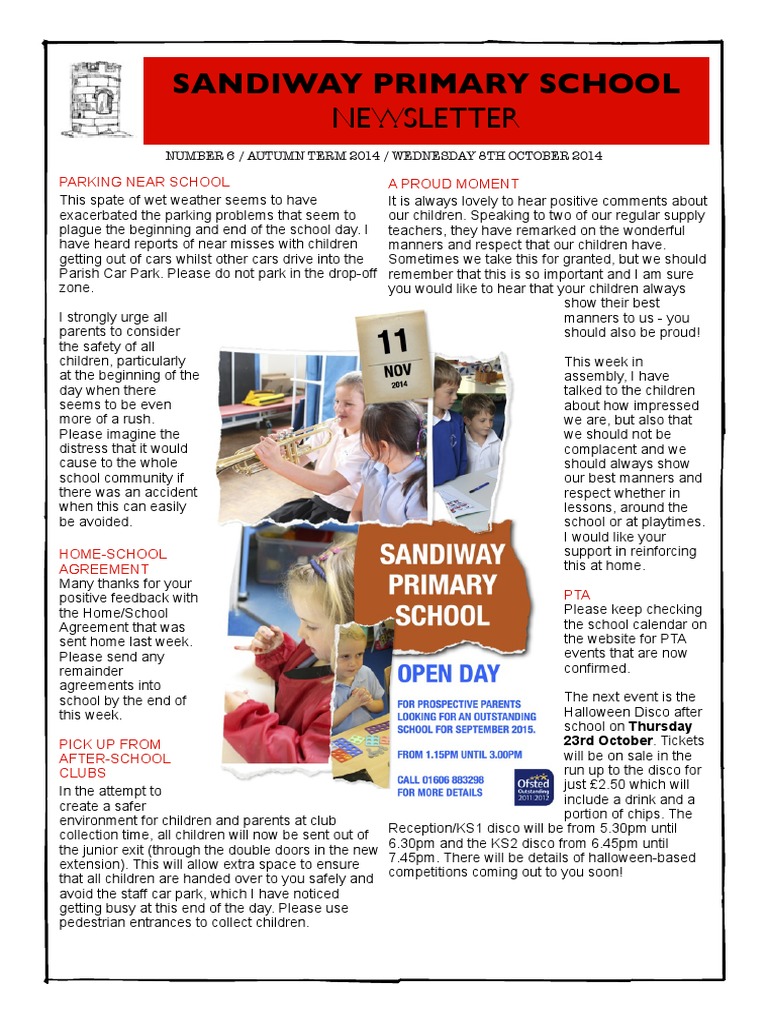 Sandiway Primary School: Newsletter | PDF