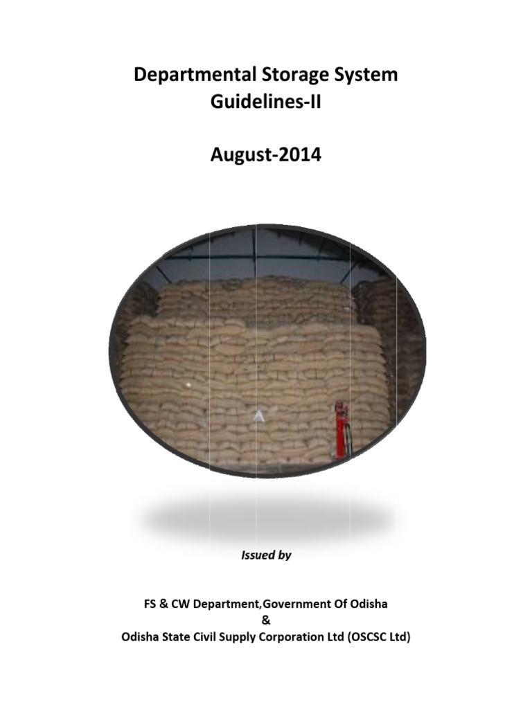 Departmental Storage System Guidelines-II PDF | PDF | Point Of Sale ...