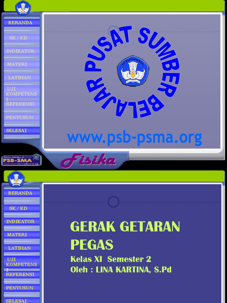 Getaran Pegas | PDF | Sains & Matematika