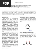 Acetanilide - Solubility | PDF