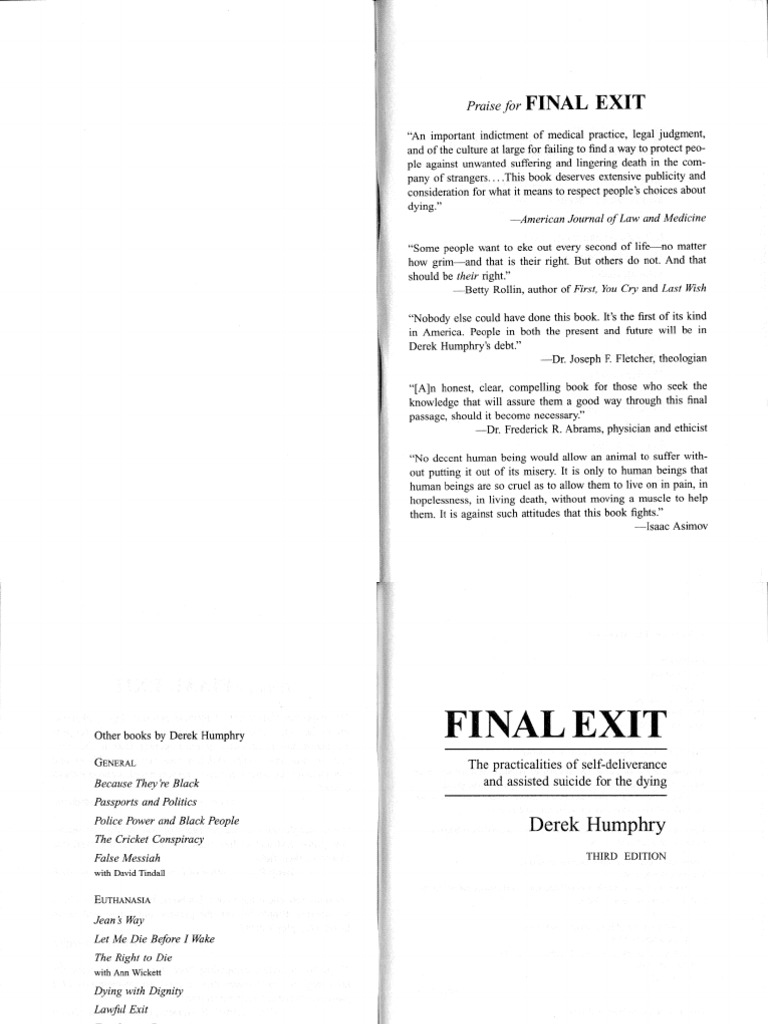 Final Exit - Third Edition PDF | PDF