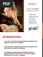 Consumer Associations and Milk Marketing Insights | PDF | Target ...
