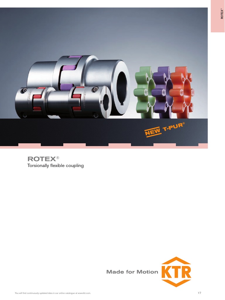 Catalogo KTR - Rotex PDF | PDF | Machines | Physics