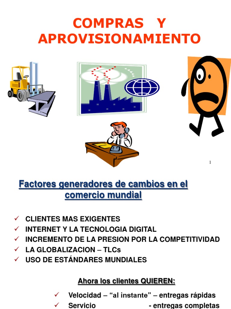 aprovisionamiento.ppt | Logística | Calidad (comercial) | Prueba ...