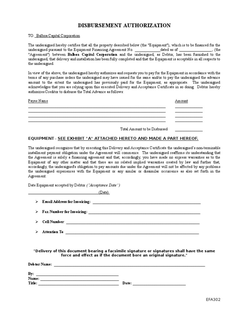EFA AutoDesk Disbursement Authorization | PDF | Private Law | Government