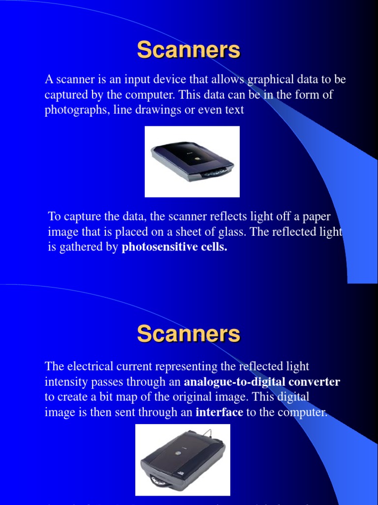 Scanners | PDF | Image Scanner | Image Resolution