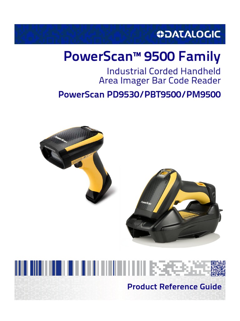 Datalogic Powerscan 9500 MANUAL ENG | PDF | Universal Product Code | Usb