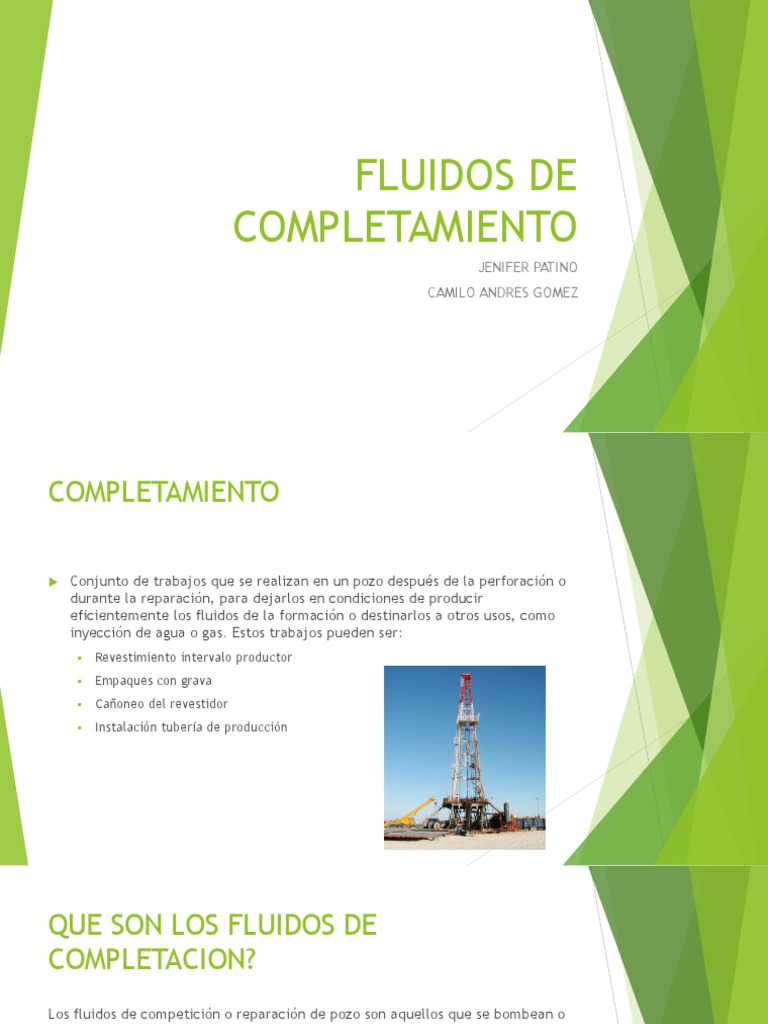 Fluidos de Completamiento | PDF | Filtración | Corrosión