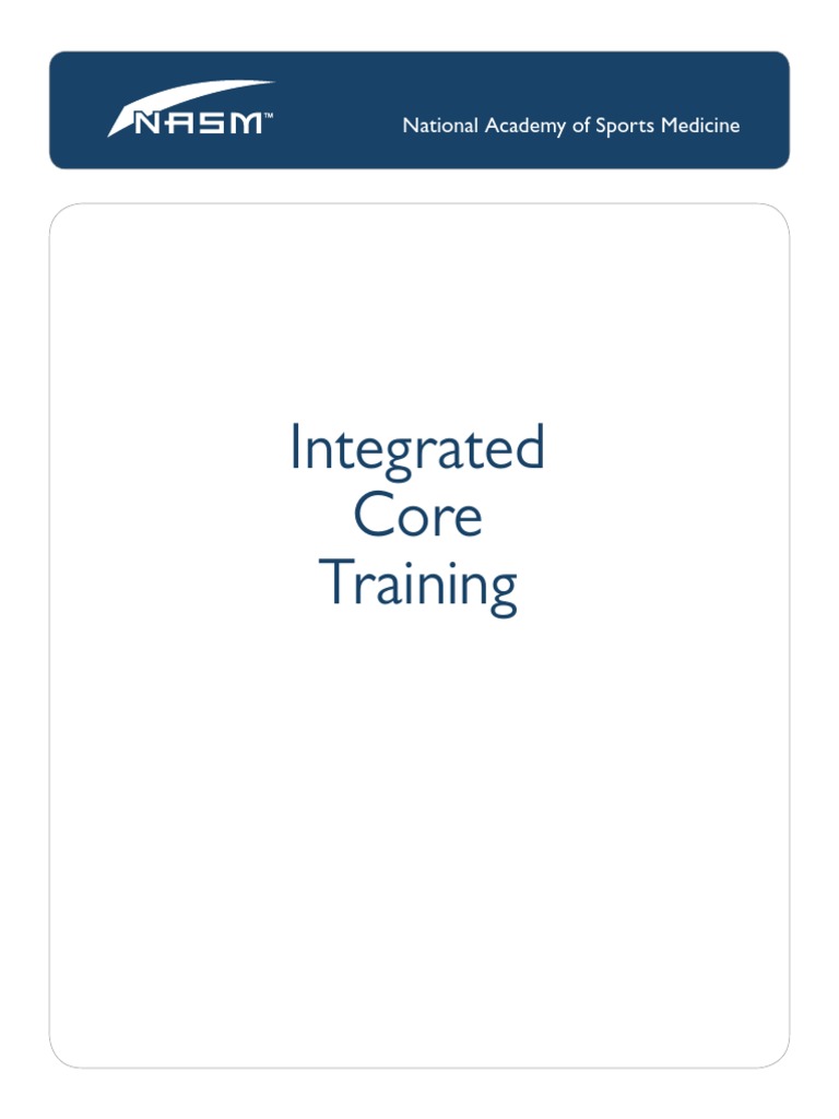 Integrated Core Training Manual - LowRes PDF | PDF | Hip | Pelvis