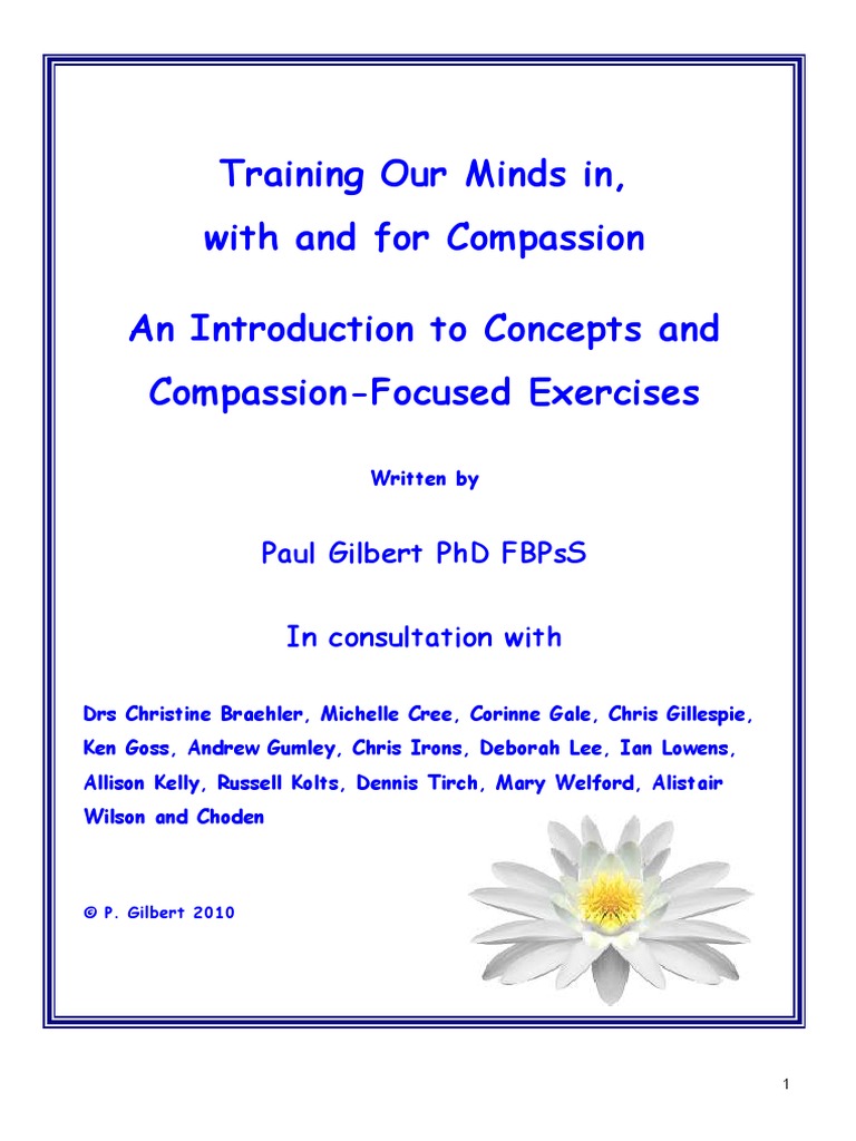 Compassion Training | PDF | Anger | Emotions