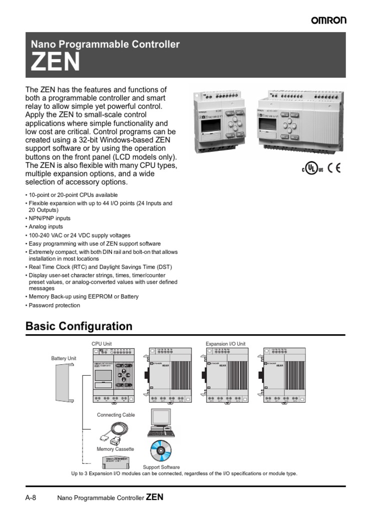 L3- Datasheet PLC Omron | Power Supply | Programmable Logic Controller