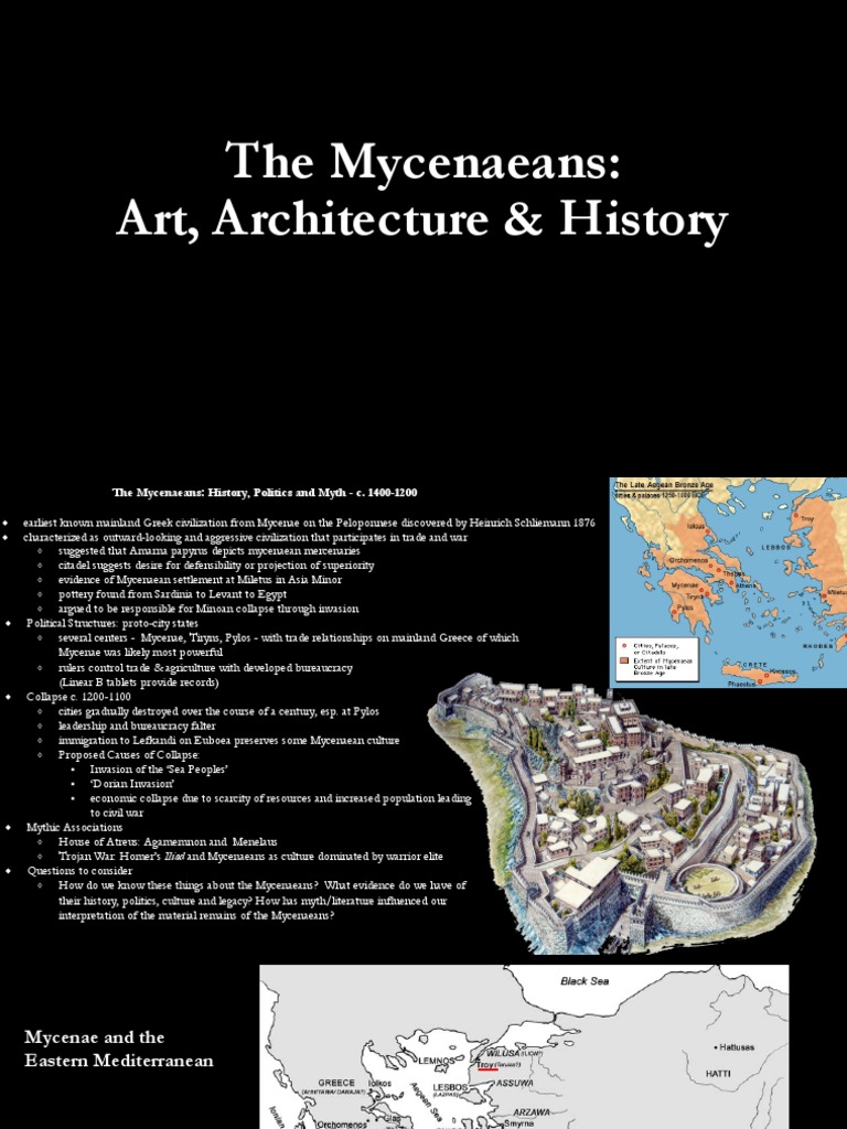 Mycenaean Civilization: Art, Politics, and Collapse | PDF | Classics