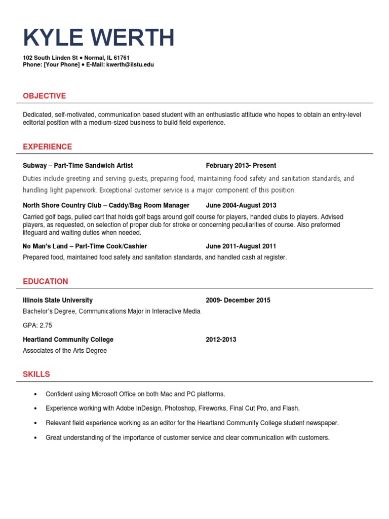 Kyles Resume | PDF