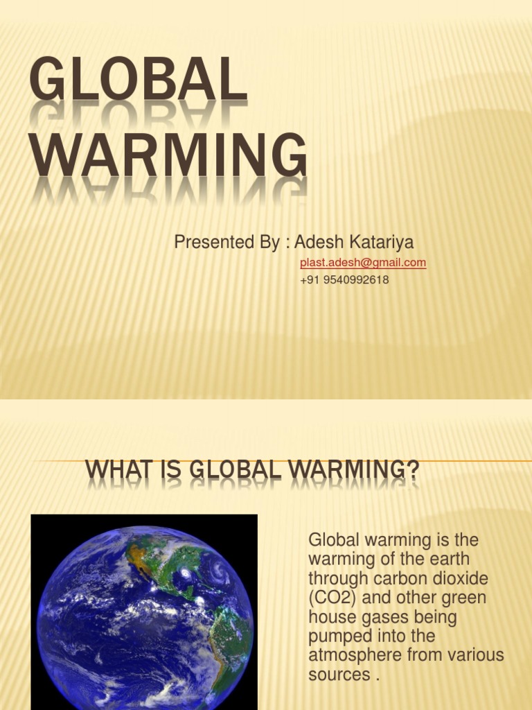 Global Warming | PDF | Global Warming | Greenhouse Gas