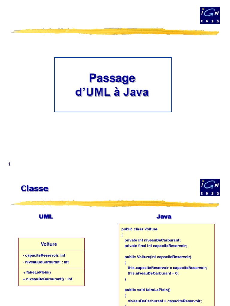 UML Java | PDF | Ascenseur | Informatique