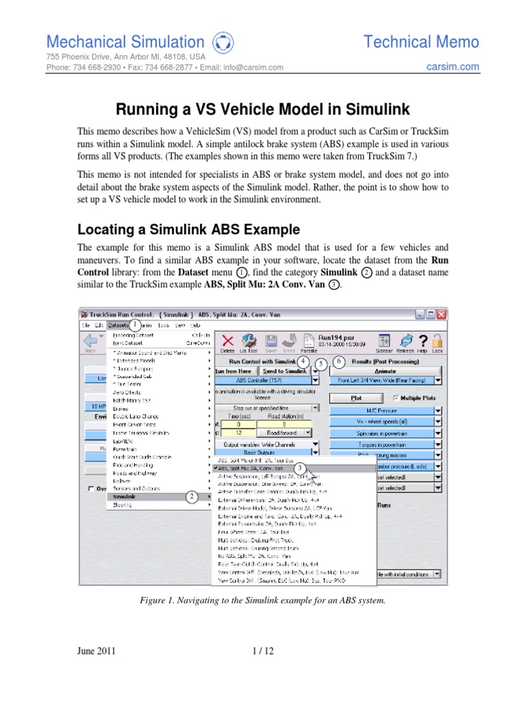 Simulink ABS Example | PDF | Parameter (Computer Programming) | Anti Lock Braking System