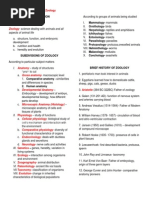 General Zoology Overview and Concepts | PDF | Scientific Method | Zoology