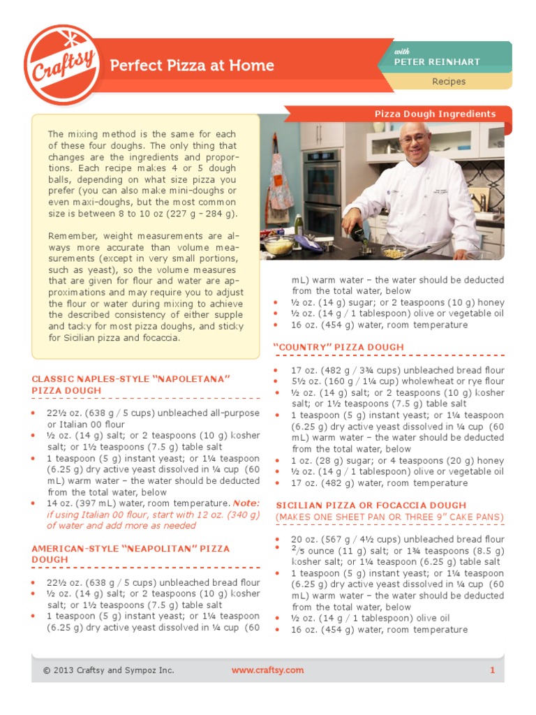 Perfect Pizza Recipes | PDF | Tomato Sauce | Pizza